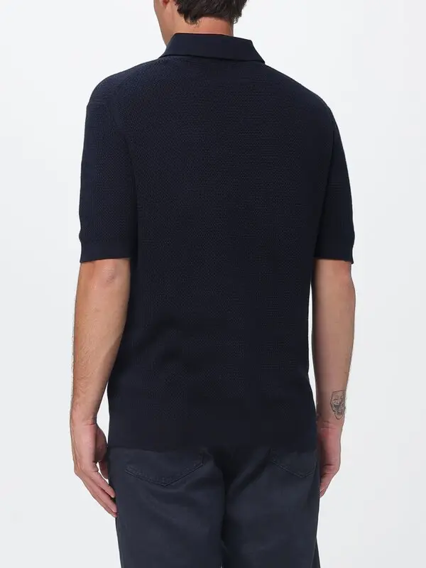 Zegna Polo Shirt - Navy