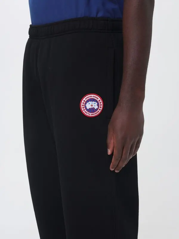 Canada Goose Logo Detail Joggers - Black
