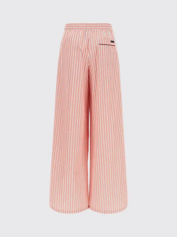 Dolce & Gabbana Striped Wide-leg Silk-blend Jogging Trousers