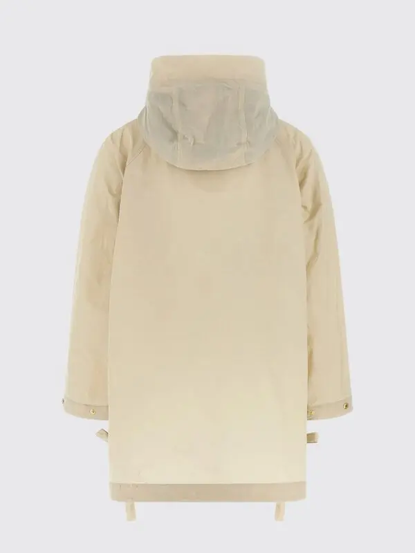 Barbour Hooded Coat - Beige