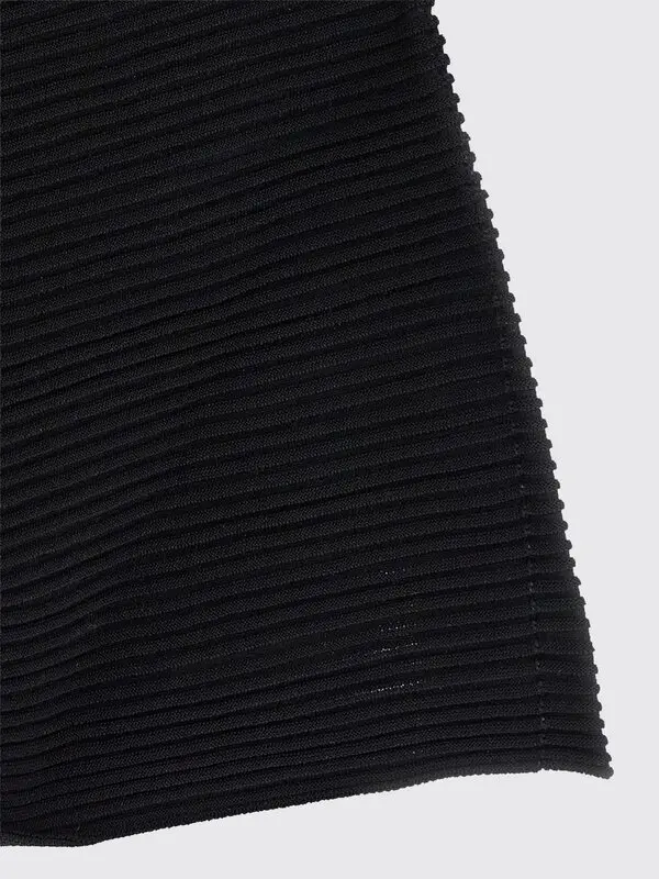 Issey Miyake A-line Short-sleeved Mini Dress