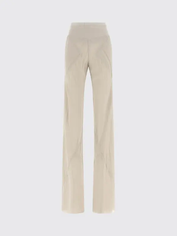 Rick Owens High-waisted Silk Trousers - Beige