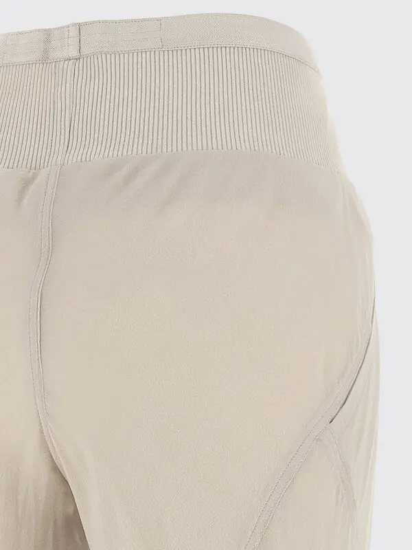 Rick Owens High-waisted Silk Trousers - Beige