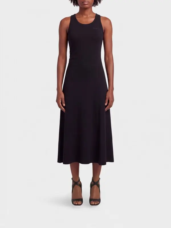 Alexander McQueen Long Cotton Dress