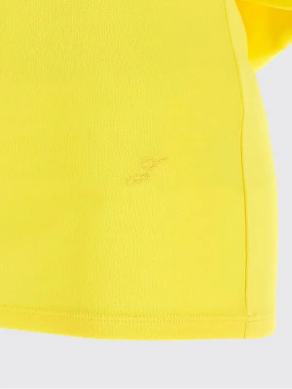 Jacquemus Viscose Blend Draped Top - Yellow