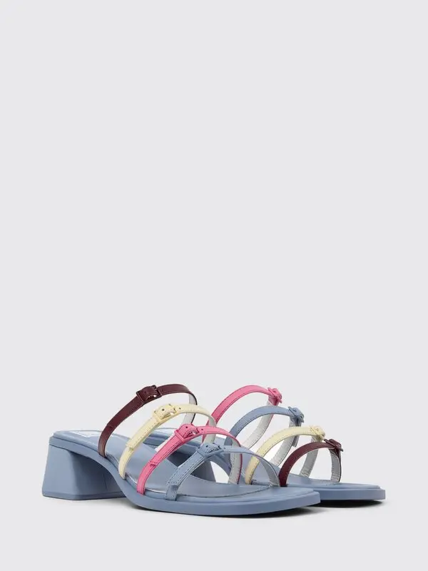 Camper Twins Leather Sandals - Multicolor