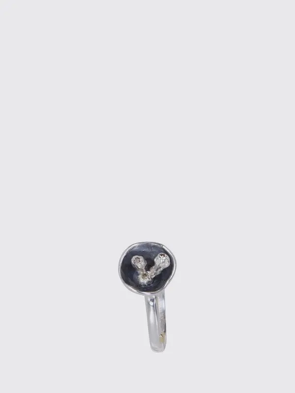 ROSA MARIA Sterling Chrome Ring - Silver