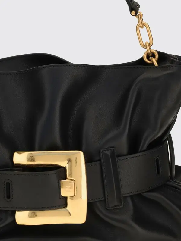Balmain Buckled Shoulder Bag