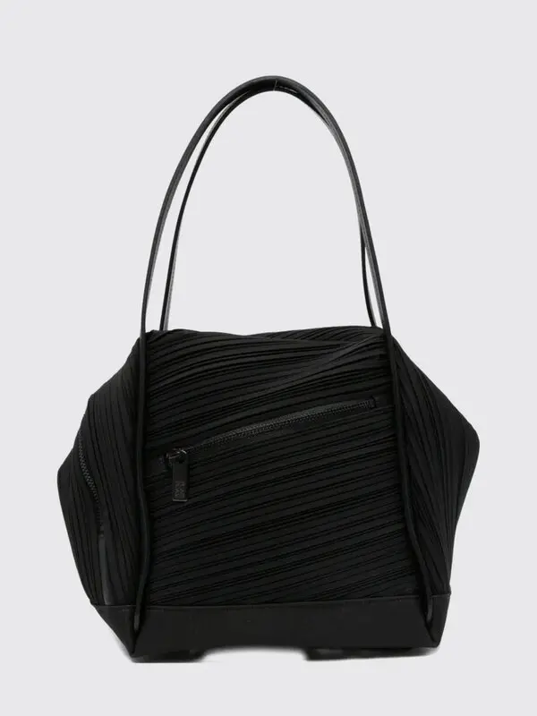 Issey Miyake Polyester Pleated Shoulder Bag