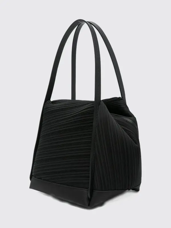 Issey Miyake Polyester Pleated Shoulder Bag