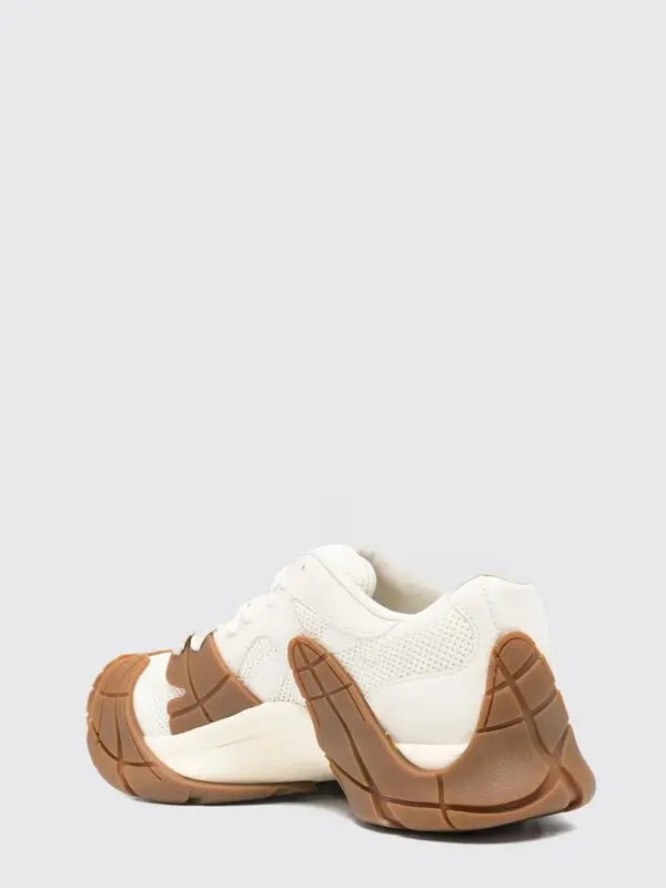 Camper Tormenta Leather And Recycled Polyester Sneakers - White