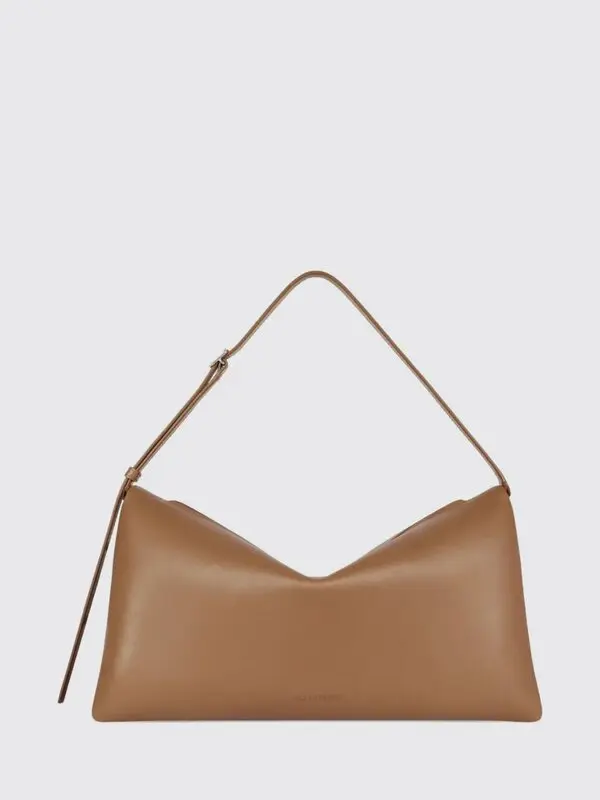 COURREGES Cuff Leather Shoulder Bag