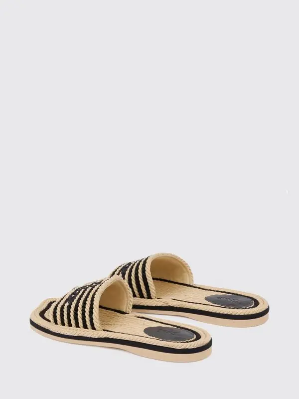 Chloé Slide Sandals - Black