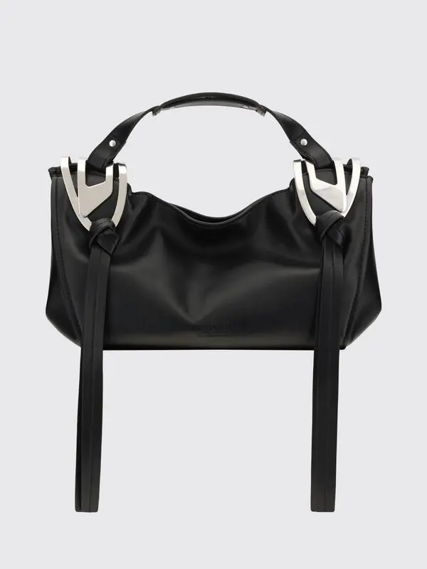 DIESEL® Smooth Calfskin Leather Bag - Black