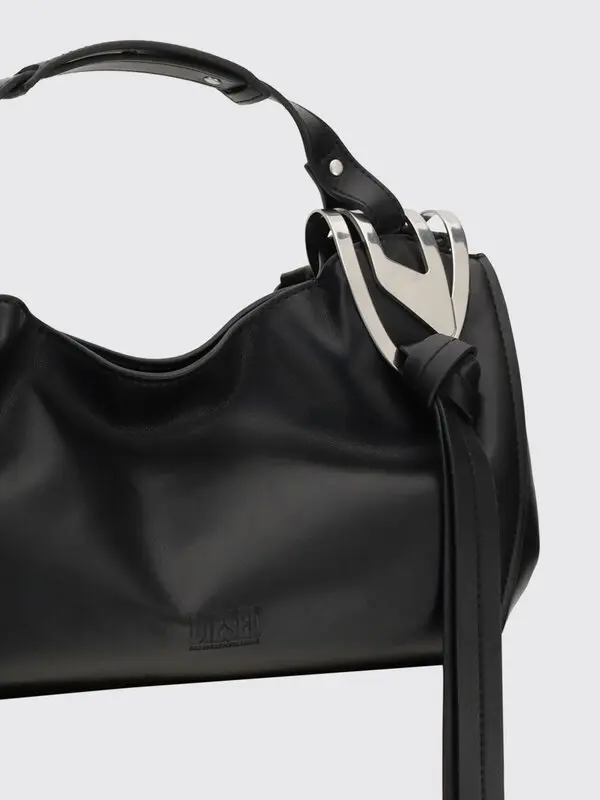 DIESEL® Top Handle Handbag - Black