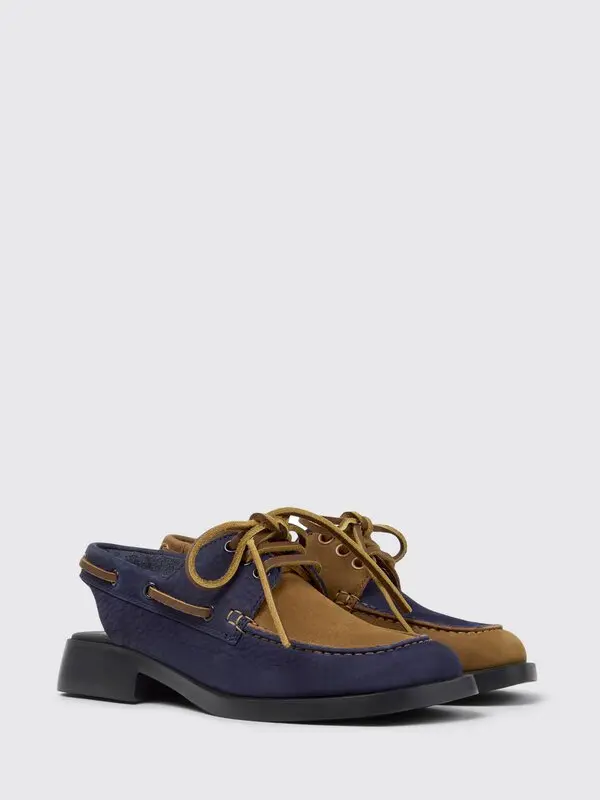 Camper Loafer Slingback With Tie Fastening