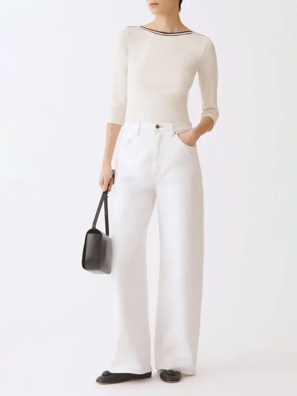 Fabiana Filippi Cotton Knit Top