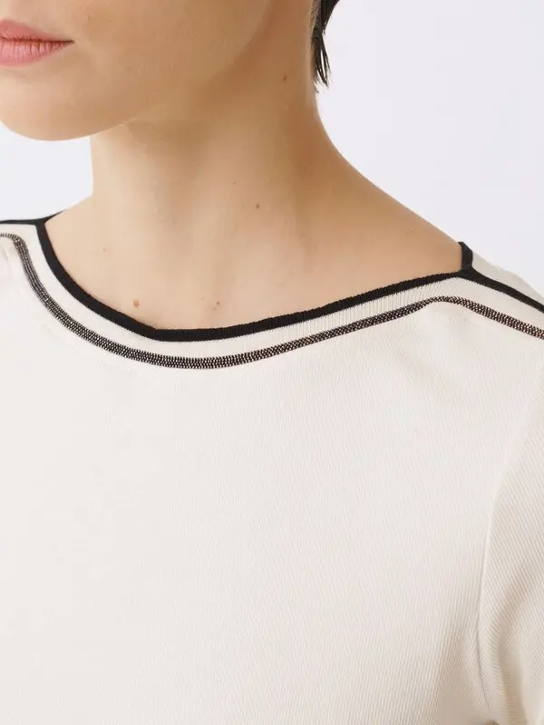 Fabiana Filippi Cotton Knit Top