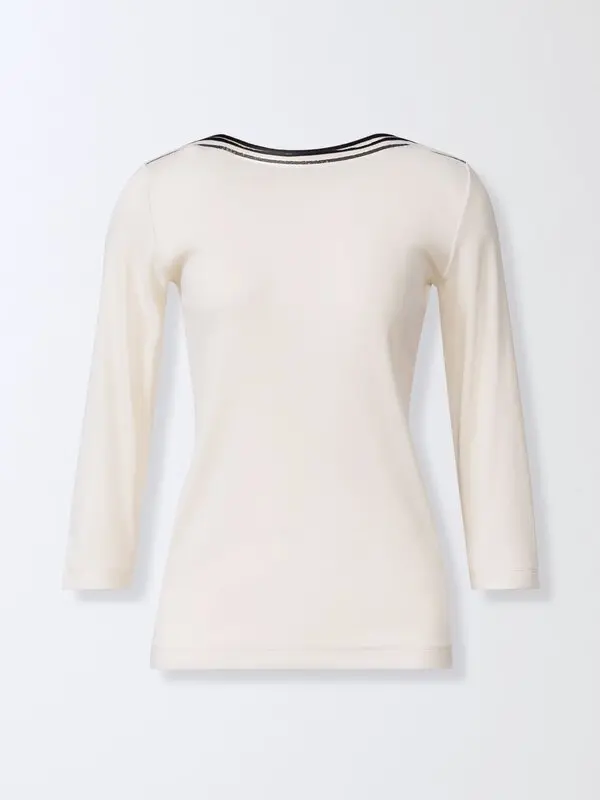 Fabiana Filippi Cotton Knit Top