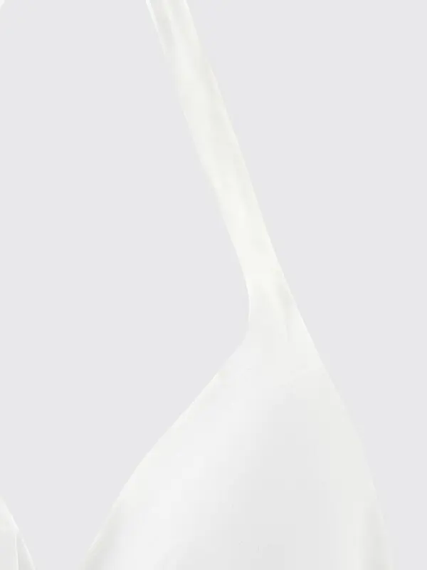 Dolce & Gabbana Stretch Polyamide Bikini Top - White