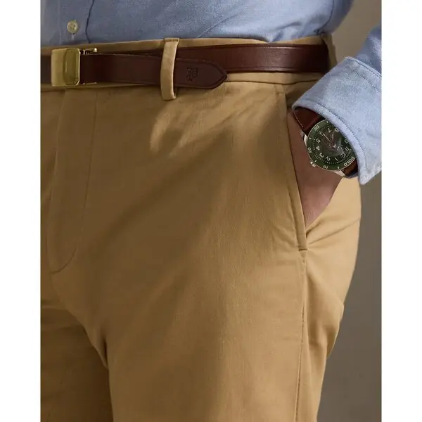 Ralph Lauren Stretch Chino Suit Trouser - Monument Tan