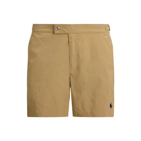 Ralph Lauren 5.75-inch Monaco Swim Trunk - Cafe Tan