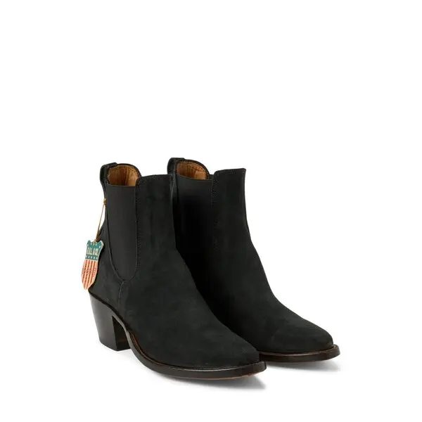 Ralph Lauren Chelsea Plainview Suede Boot