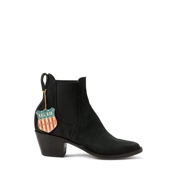 Ralph Lauren Chelsea Plainview Suede Boot