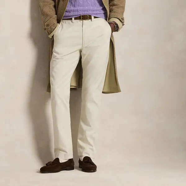 Ralph Lauren Salinger Straight Fit Chino Pant - New Stone