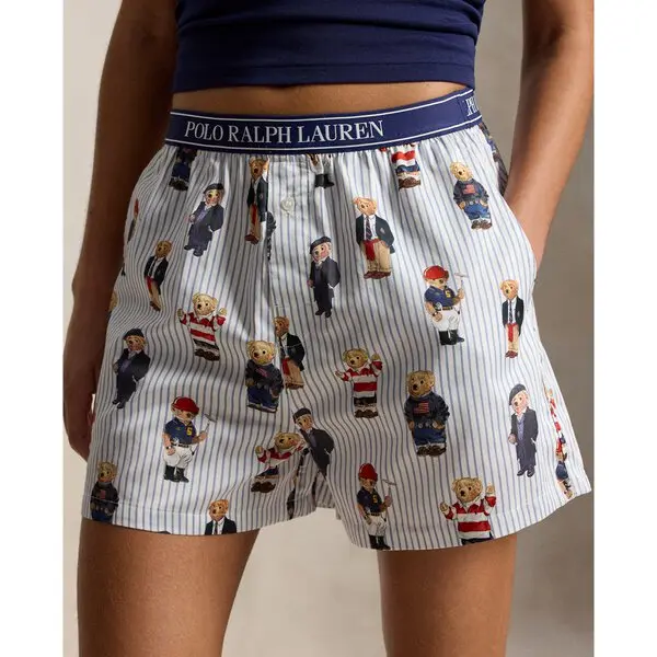 Ralph Lauren Polo Bear Cotton Boxer Short