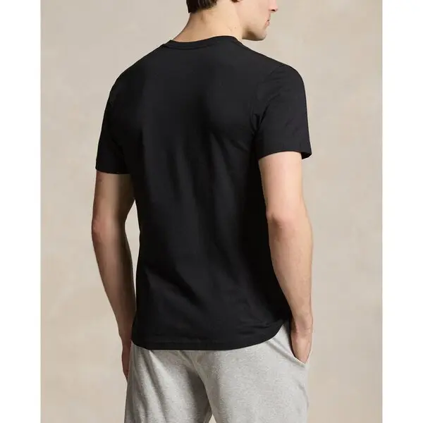 Ralph Lauren Classic Fit Wicking V-neck 3-pack - Black