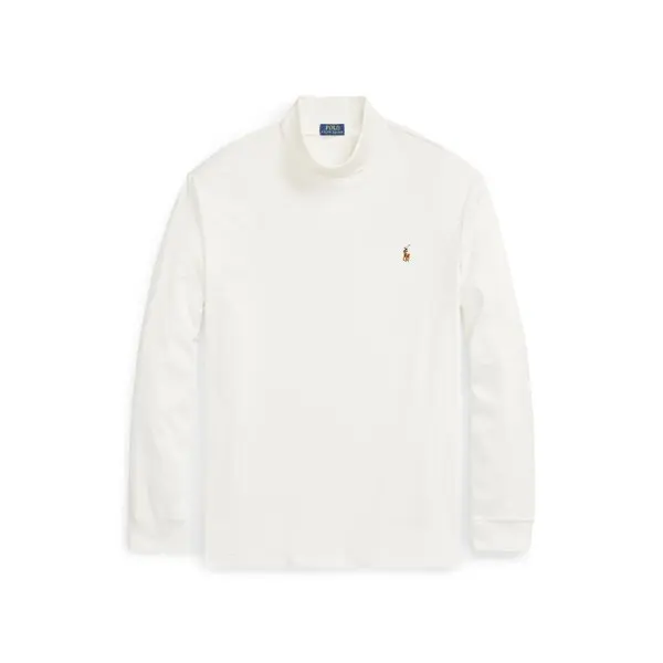 Ralph Lauren Soft Cotton Turtleneck - Nevis