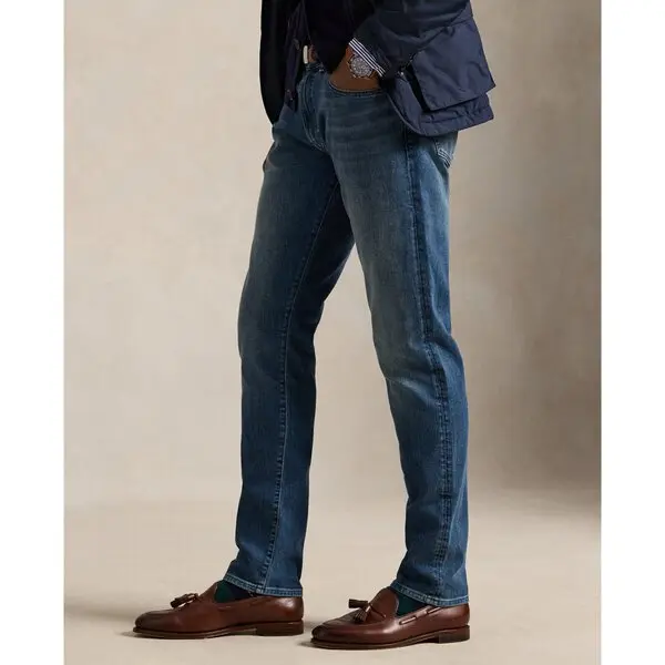 Ralph Lauren Parkside Active Tapered Stretch Jeans - One Madison
