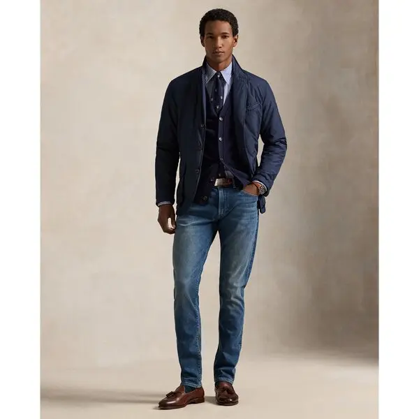 Ralph Lauren Parkside Active Tapered Stretch Jeans - One Madison