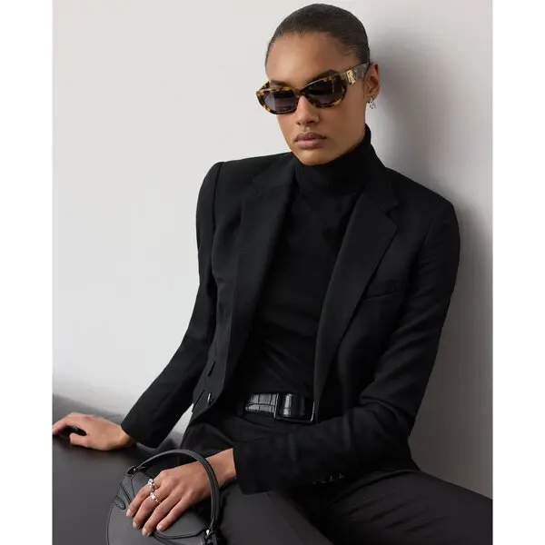 Ralph Lauren Parker Cashmere Jacket - Black