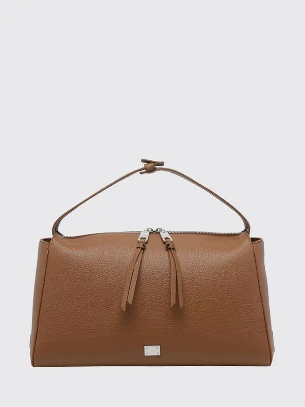 Dolce & Gabbana Vittoria Calfskin Shoulder Bag - Brown
