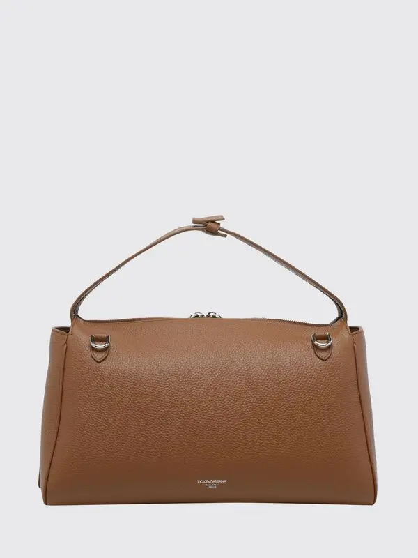 Dolce & Gabbana Vittoria Calfskin Shoulder Bag - Brown