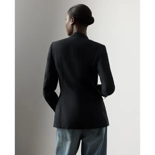 Ralph Lauren Camden Linen Jacket - Black
