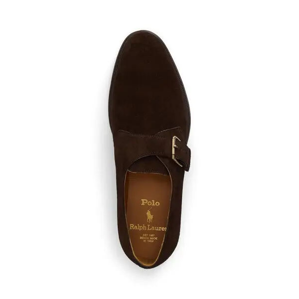 Ralph Lauren Maestra Calf-suede Monk-strap Shoe