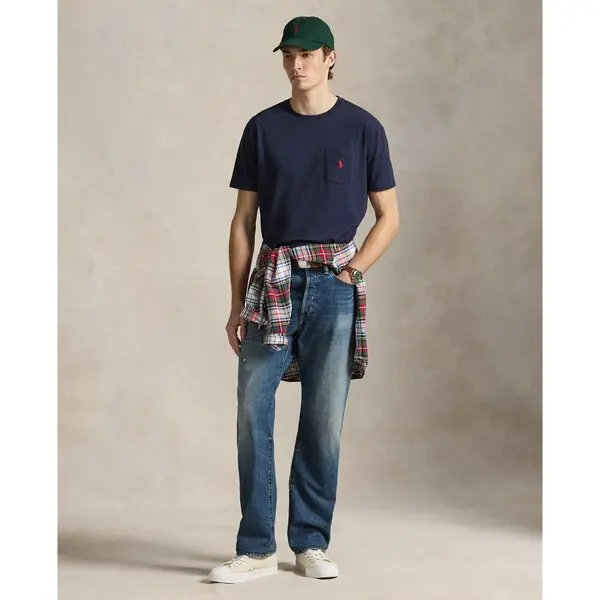 Ralph Lauren Classic Fit Jersey Pocket T-shirt - Ink
