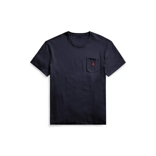 Ralph Lauren Classic Fit Jersey Pocket T-shirt - Ink