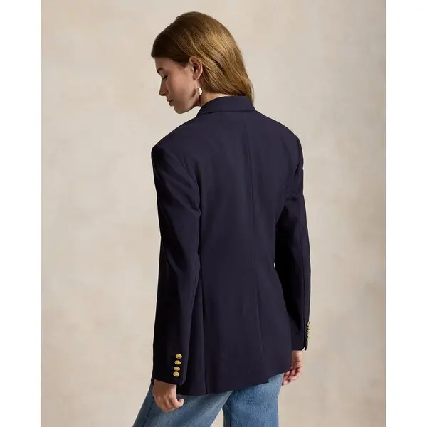 Ralph Lauren Double-breasted Wool-blend Blazer