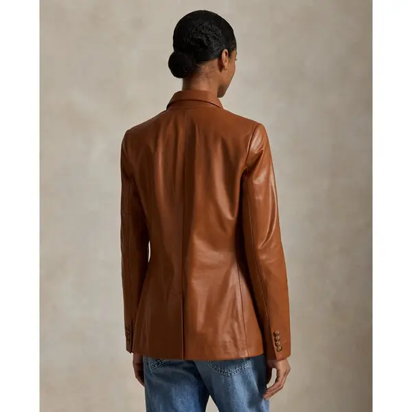 Ralph Lauren Leather Blazer