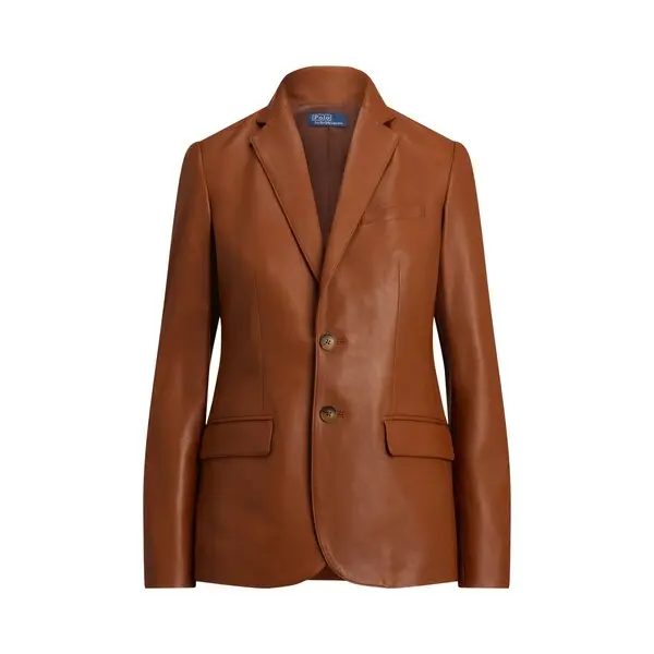 Ralph Lauren Leather Blazer