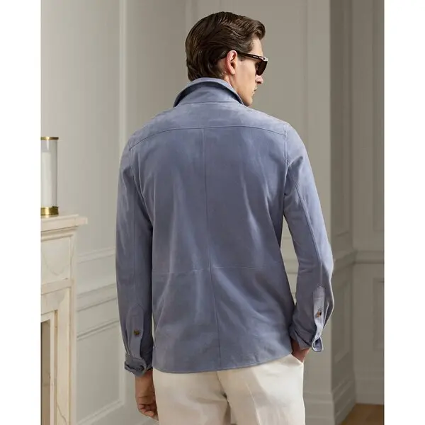 Ralph Lauren Suede Overshirt