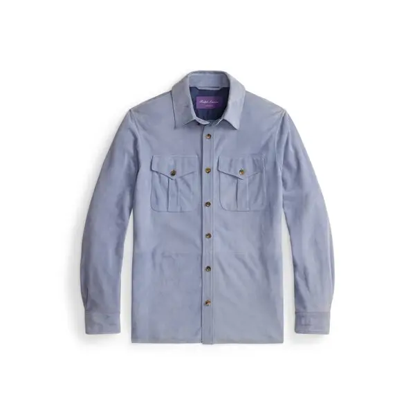 Ralph Lauren Suede Overshirt