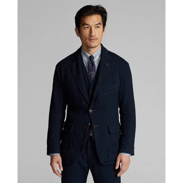 Ralph Lauren Unconstructed Herringbone Sport Coat
