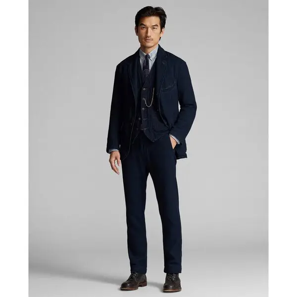 Ralph Lauren Unconstructed Herringbone Sport Coat