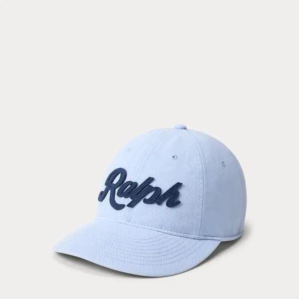 Ralph Lauren Twill Ball Cap - Pebble Blue