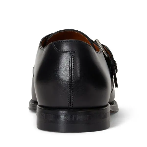 Ralph Lauren Maestra Calfskin Monk-strap Shoe